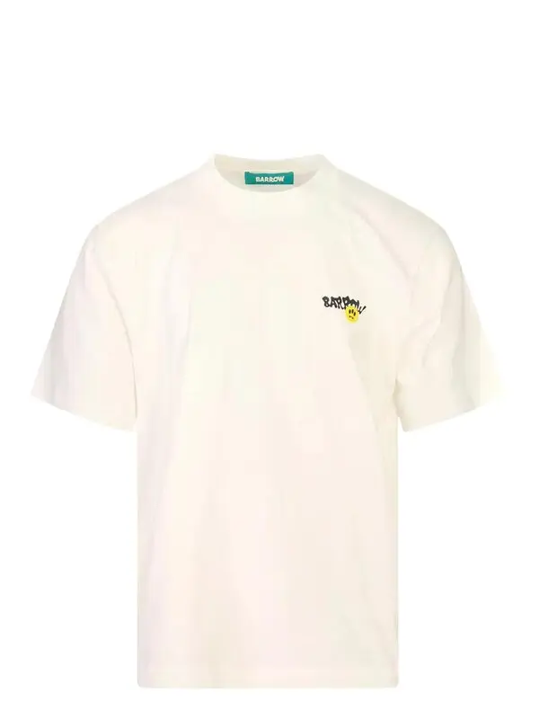 BARROW Graphic-print T-shirt - White