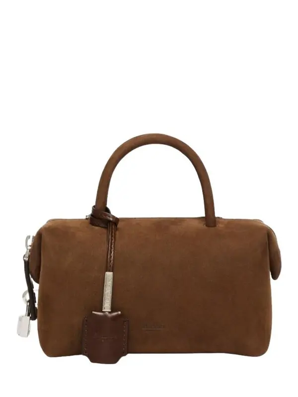 Max Mara Suede Leather Mini Bag - Cocoa