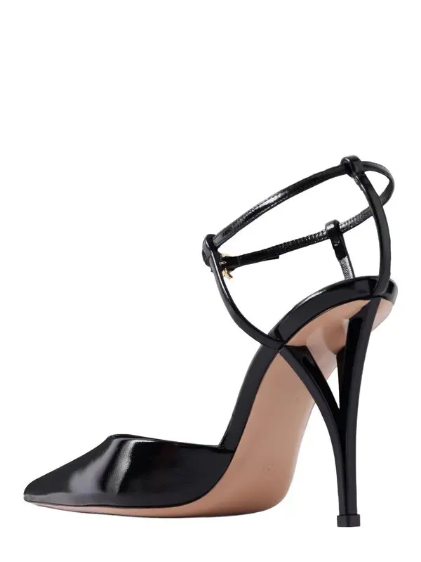GIANVITO ROSSI Pointed-toe Stiletto Heels - Black