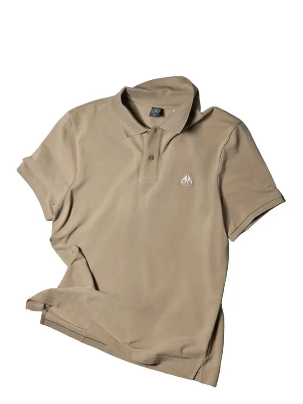Moose Knuckles Everett Polo Shirt - Ash Grey
