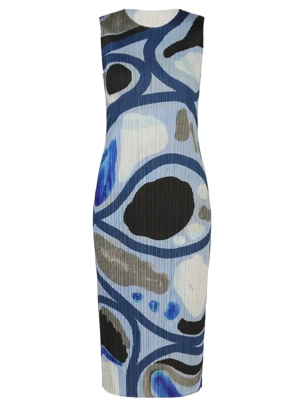 Issey Miyake Roll Dress - Light Blue