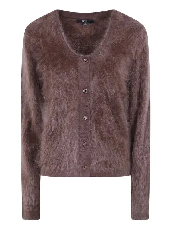 Seventy Cashmere Cardigan - Brown