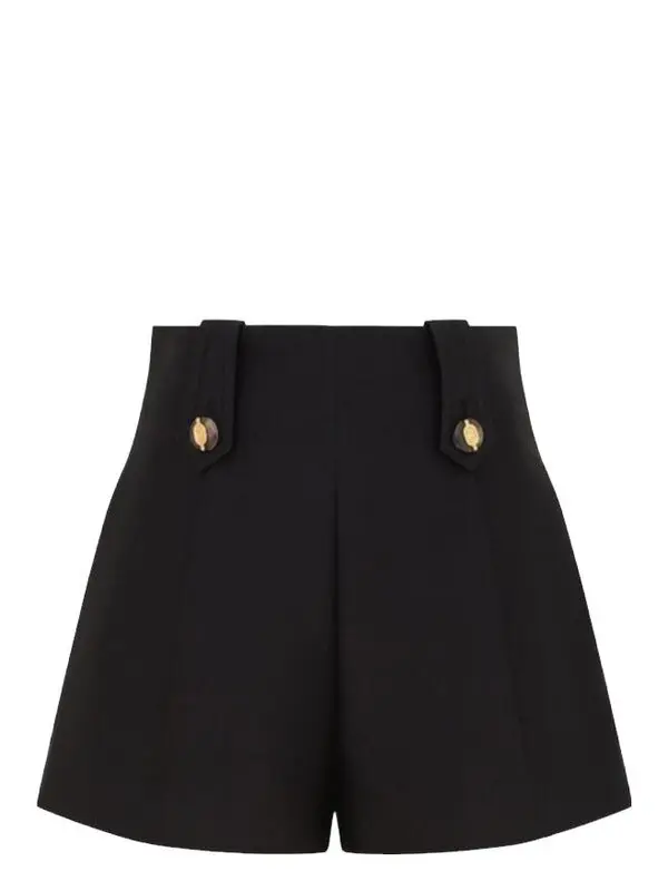 Zimmermann Valiant Tailored Shorts - Black