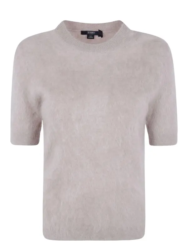 Seventy Knitted Jumper With Short Sleeves - No
