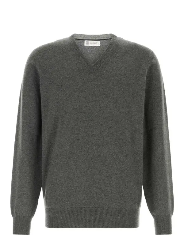 Brunello Cucinelli Long-sleeved Knitwear - Black