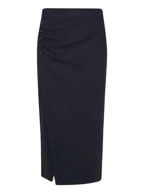 Emporio Armani Zipper Skirt - Black