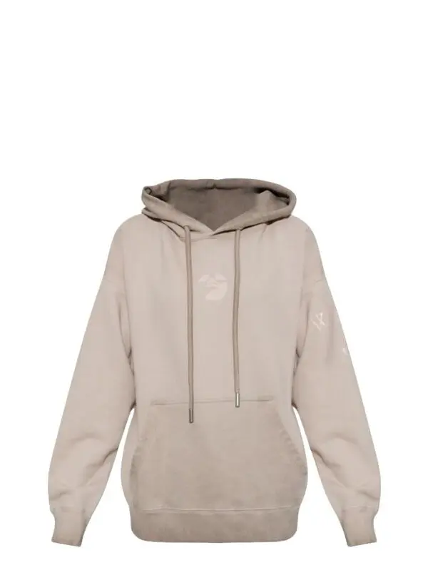 Off-White Long-sleeve Sweatshirt - Nude