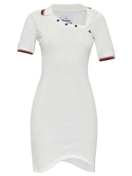 VIVIENNE WESTWOOD Short-sleeved Dress - White