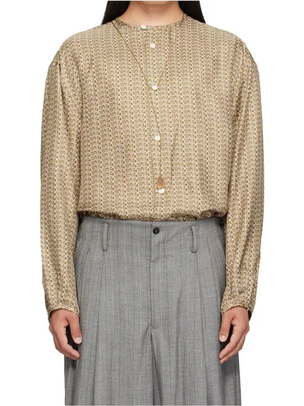 HED MAYNER Printed Shirt - Green