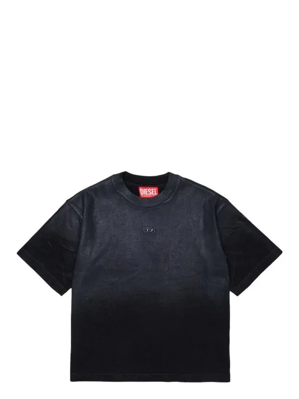 DIESEL® Logo-patch T-shirt - Black