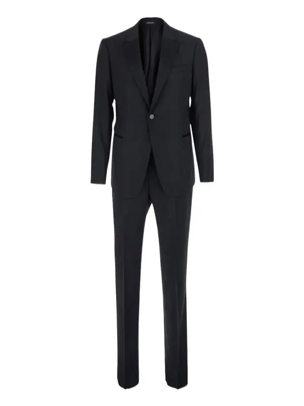 Emporio Armani Two-piece Tuxedo Suit - Black