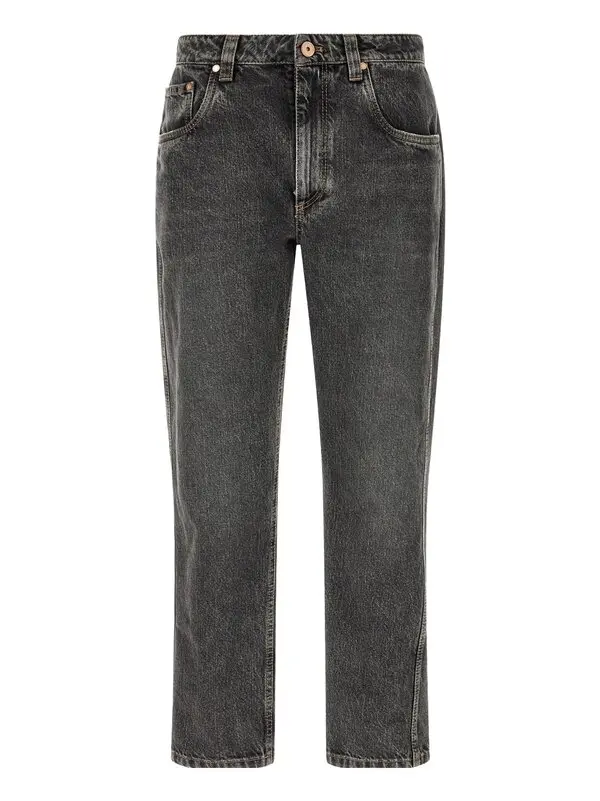 Brunello Cucinelli Monile Jeans - Black