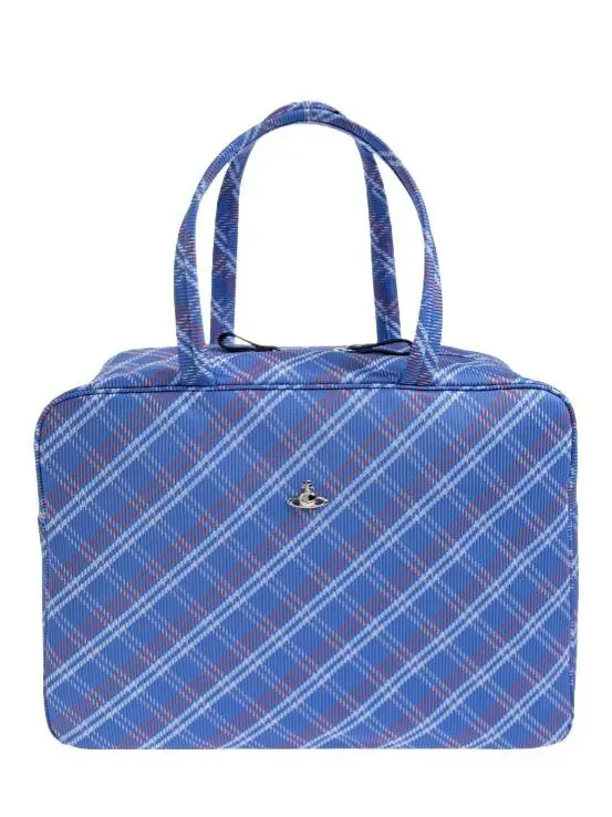 VIVIENNE WESTWOOD Dual-handle Shoulder Bag - Blue