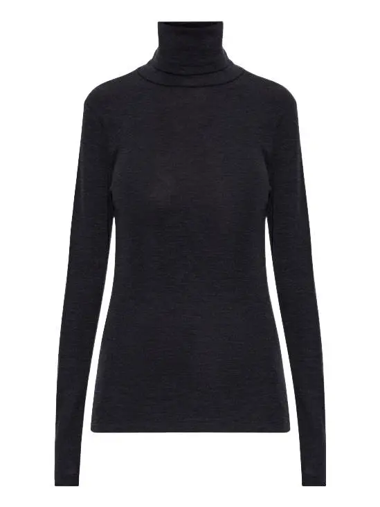 RÓHE Long-sleeved High Neck Sweater - Grey