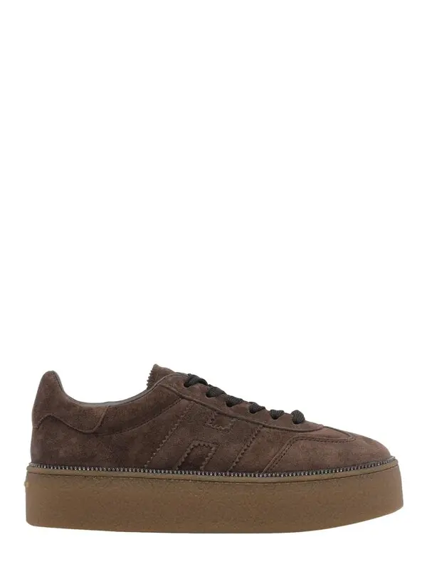 Hogan Cool Lace-up Sneakers - Brown