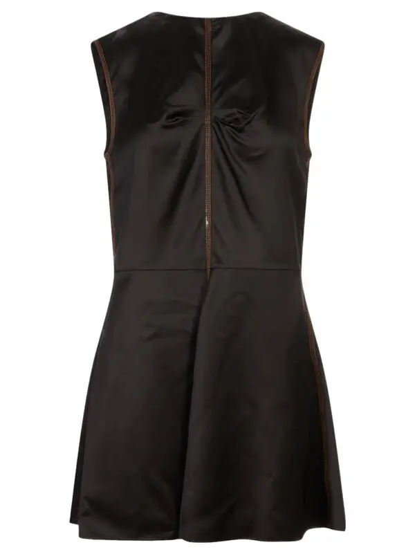 Marni Sleeveless Mini Dress - Black