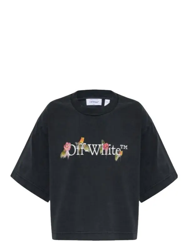 Off-White Short-sleeved T-shirt - Black