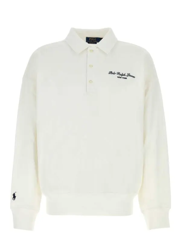 Polo Ralph Lauren Knit Pullover Sweatshirt - White