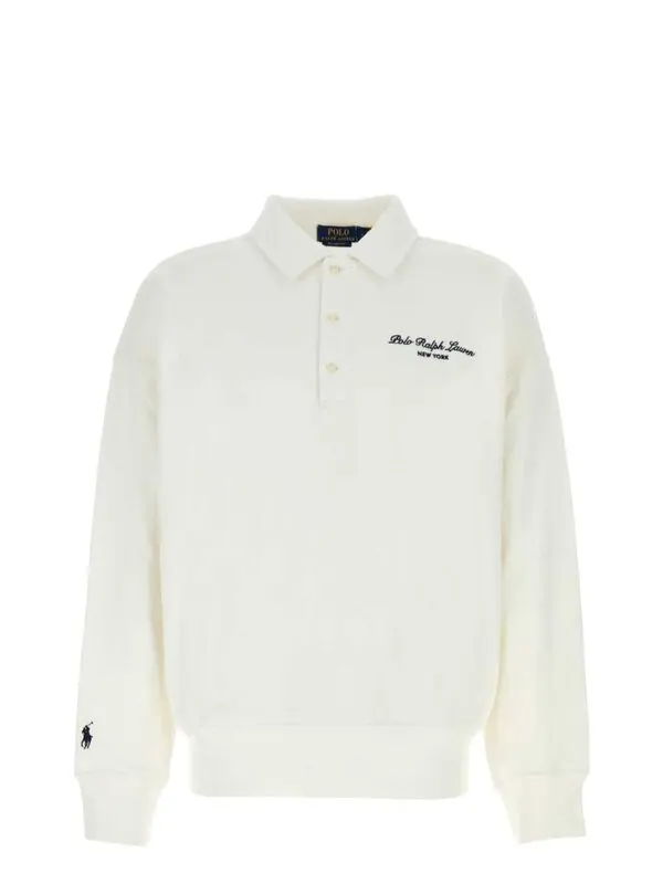 Polo Ralph Lauren Knit Pullover Sweatshirt - White