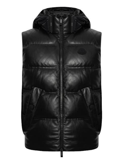 Moncler Impression Padded Gilet - Black