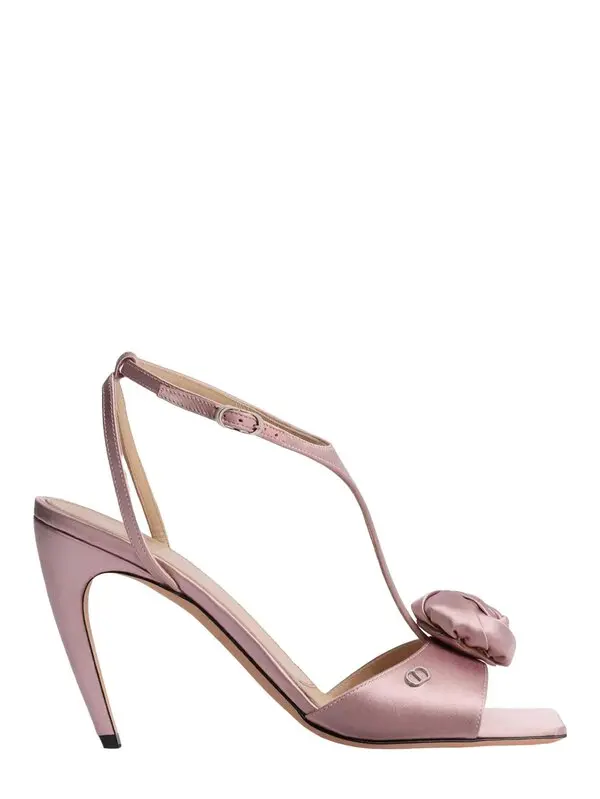 Dior Rose Heeled Sandal - Pink