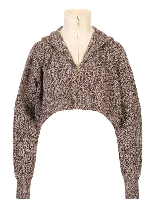 Sportmax Ribbed Knit High Neck Jumper - No