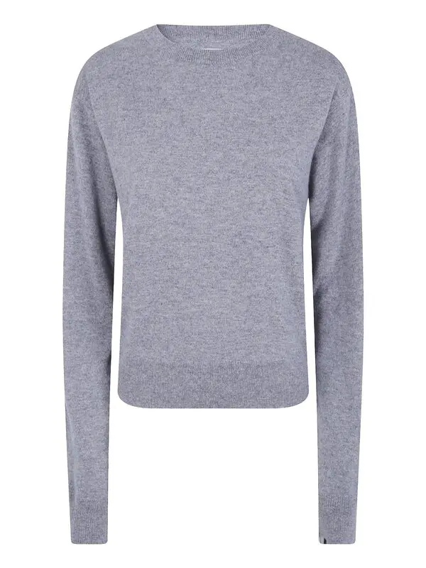 Extreme Cashmere Long Sleeve Crewneck Jumper - Gray