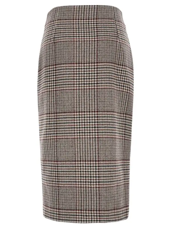Federica Tosi Prince Of Wales Midi Dress - Multicolor