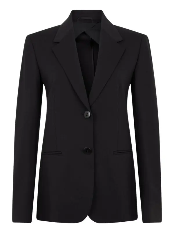 Max Mara Falesia Single-breasted Blazer - Black