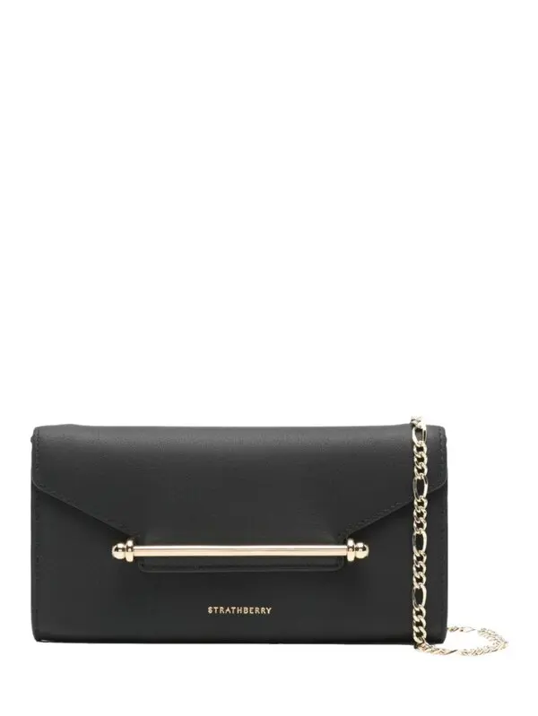 Strathberry Large Melville Clutch Bag - Green