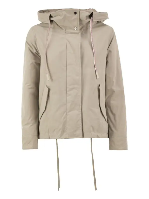 Herno Hooded Padded Jacket - Nude