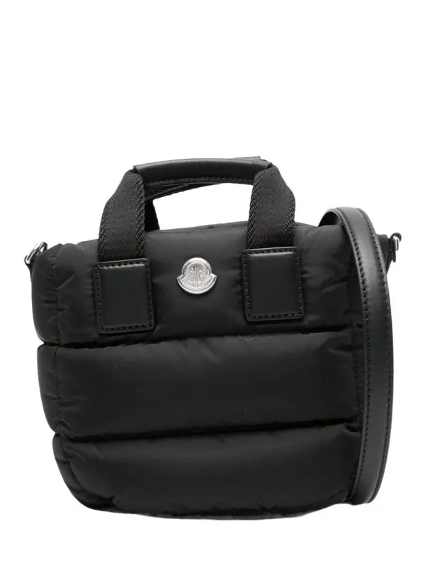 Moncler Logo Shoulder Bag - Black
