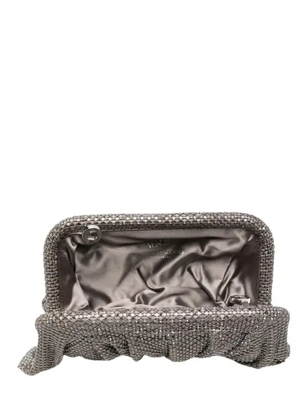 Benedetta Bruzziches Draped Clutch - Silver
