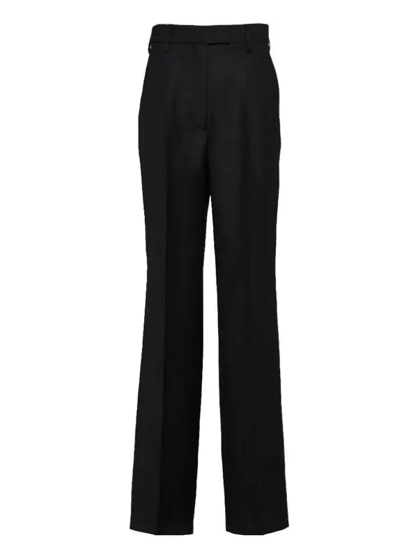 Prada Straight Leg Trousers - Black