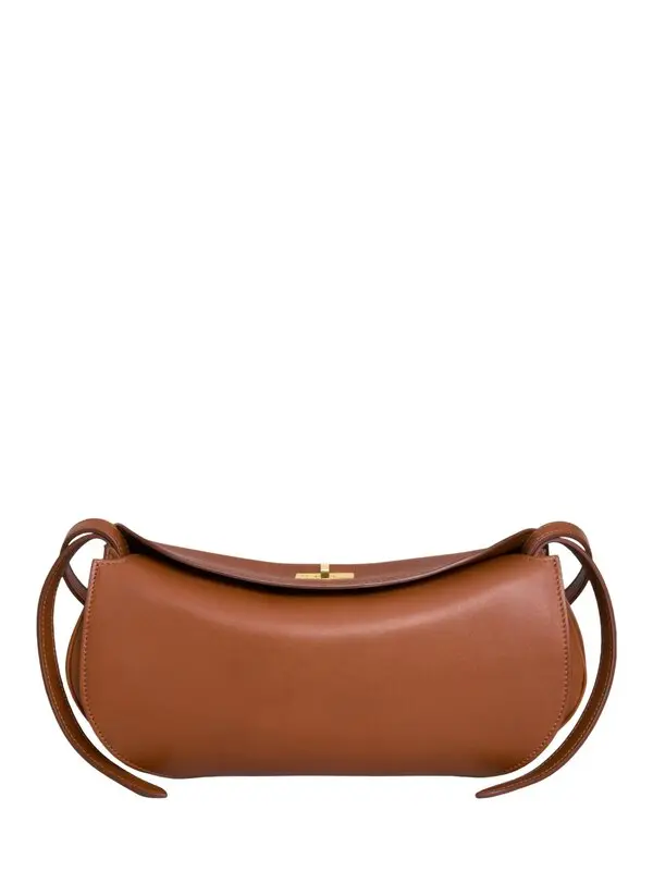 Celine Little Hot Dog In Supple Natural Calfskin - Tan