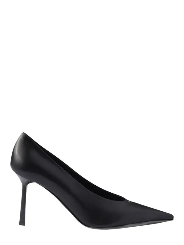 Prada Leather Pointed Toe High Heel Pumps - No