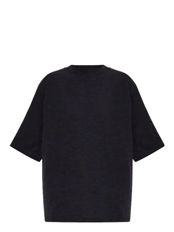 RÓHE Oversized Wool T-shirt - Anthracite