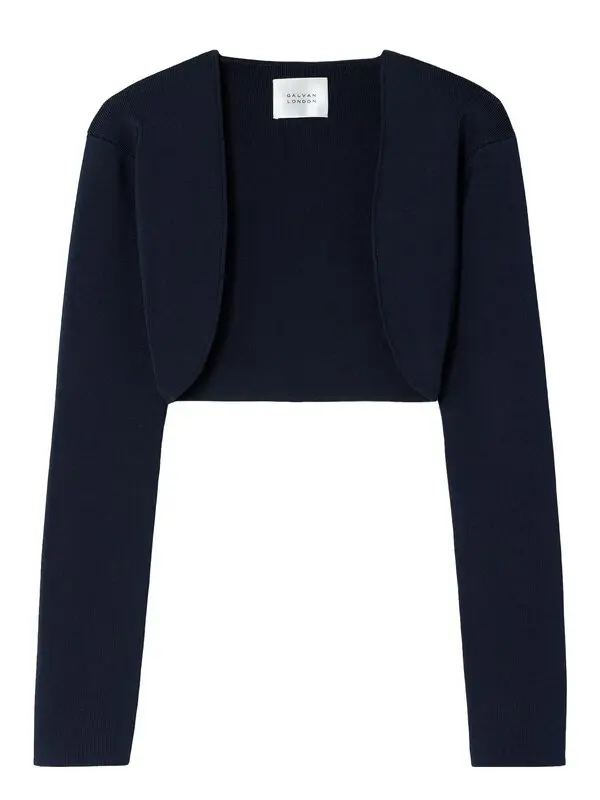 Galvan Atalanta Cropped Cardigan - No