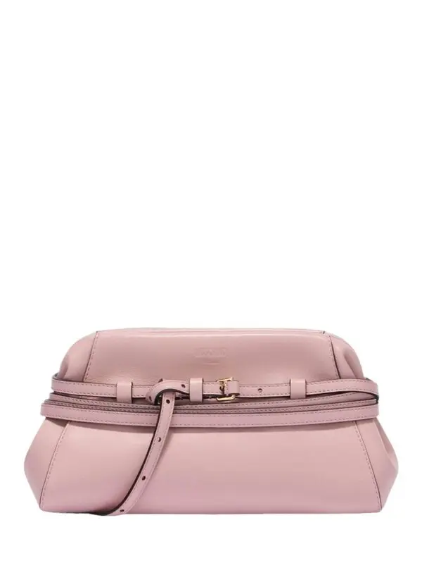 Moschino Belt-detail Clutch Bag - Pink