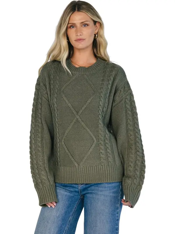 IN LOOM Mona Knit Sweater - Olive