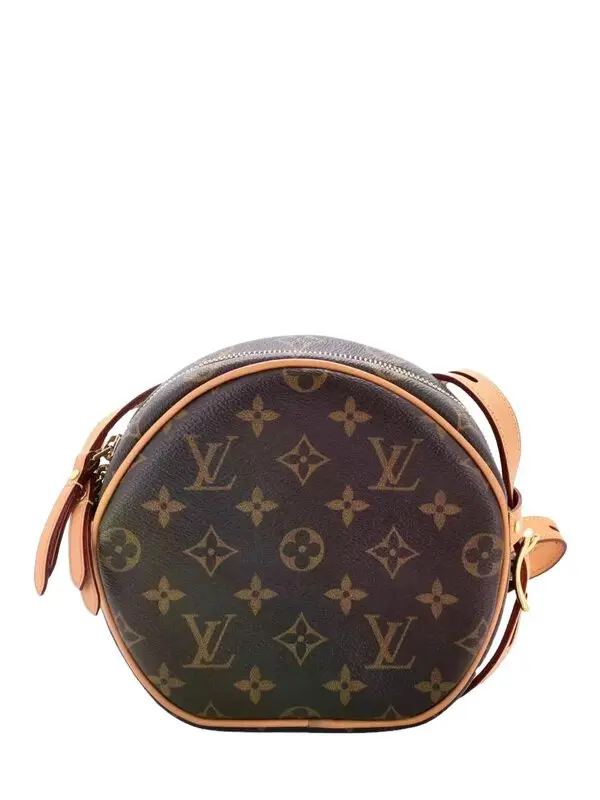 LOUIS VUITTON Monogram Canvas Boîte Chapeau Souple Pm Bag - Brown