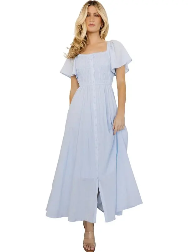 IN LOOM Mckay Maxi Dress - Light Blue