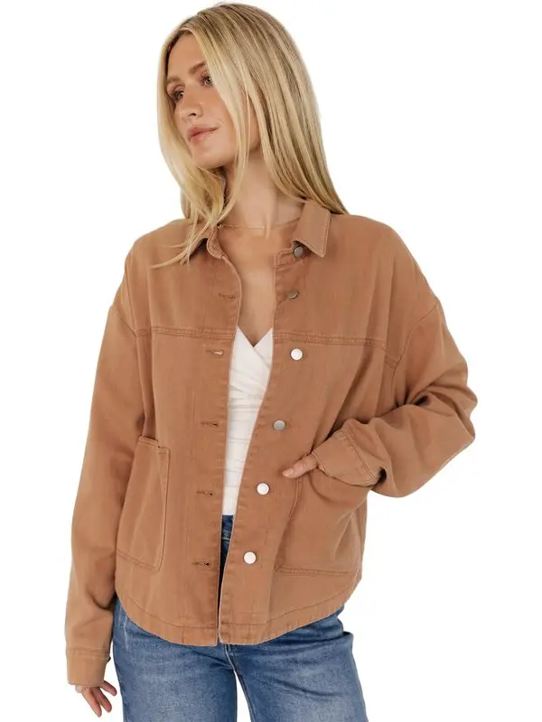 IN FEBRUARY Finn Lightweight Jacket - Camel