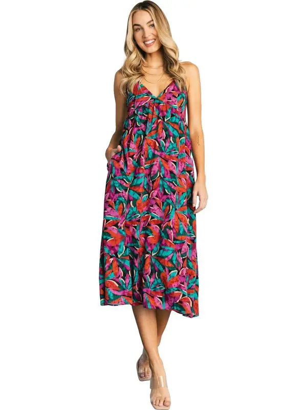 PRIMEDAYS Granada Midi Dress - Multi Print