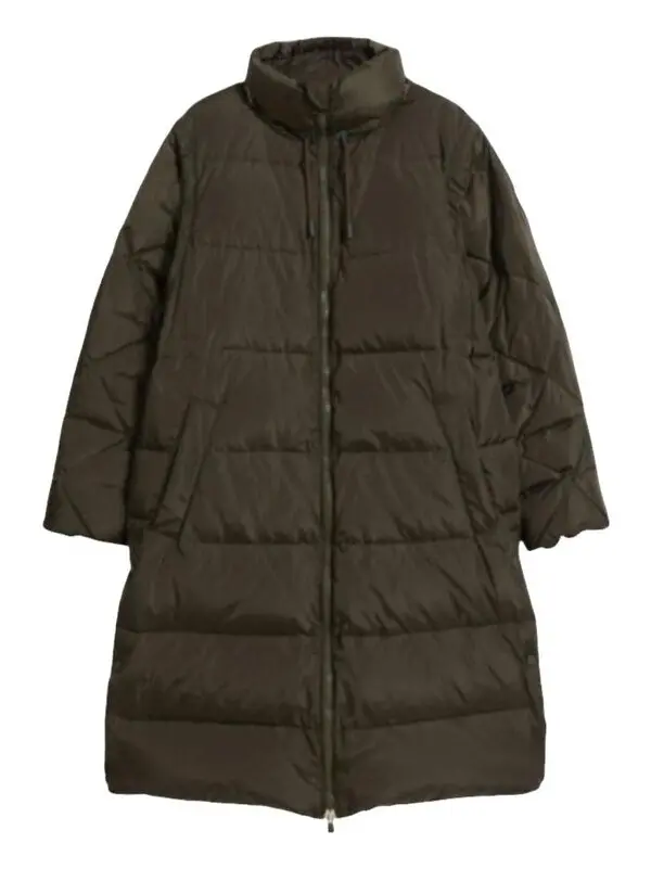Max Mara Long-sleeved Down Jacket - Black