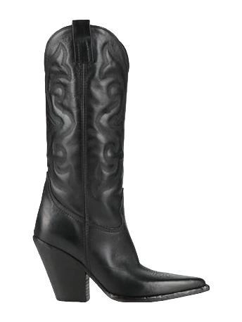 Elena Iachi Boot Size Leather - Black