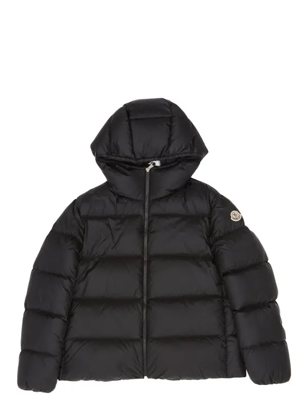 Moncler Feligule Hooded Short Down Jacket - Black