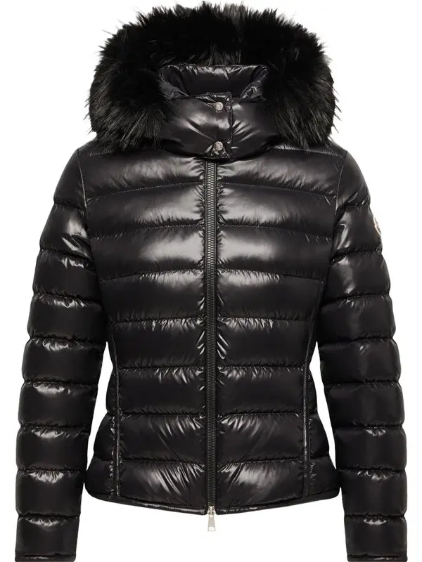 Moncler Badyeffe Hooded Short Down Jacket - Black