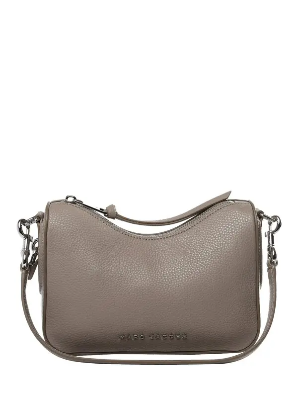 Marc Jacobs Padlock-embellishment Leather Shoulder Bag - Concrete