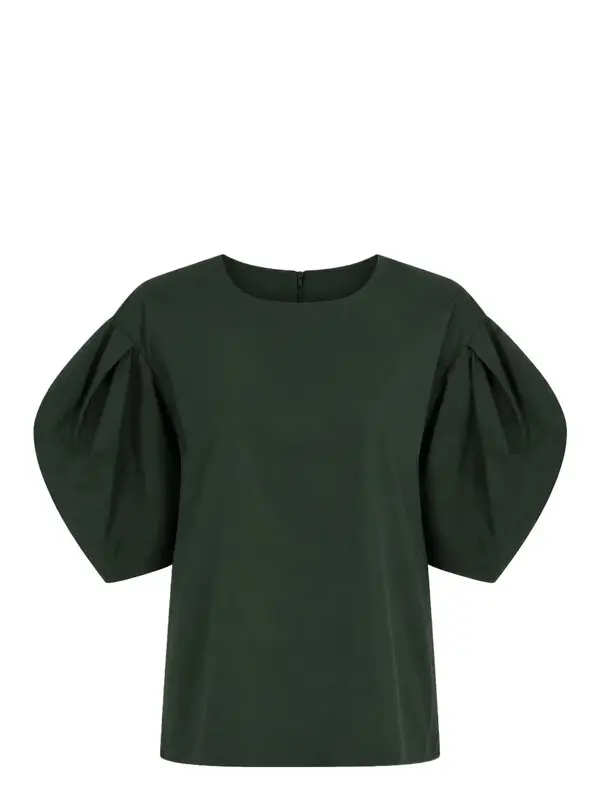 Max Mara Sabrina Puff Sleeve T-shirt - Green
